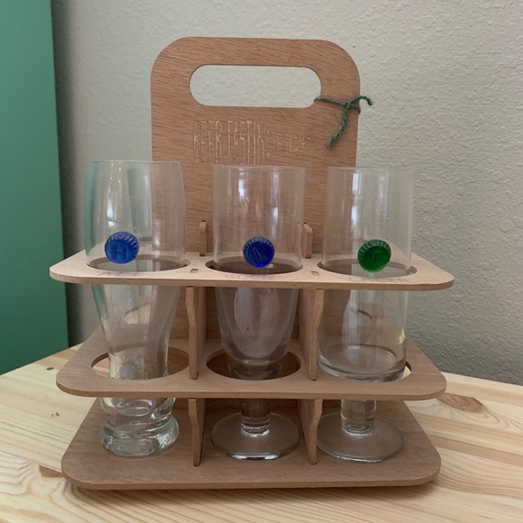 Anthropologie | Kitchen | Nwt Anthropologie Mini Beer Tasting Flight ...